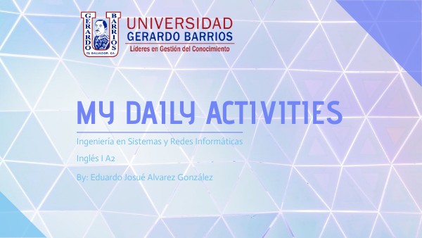 My daily activities