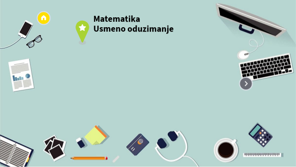 Usmeno oduzimanje | Genially