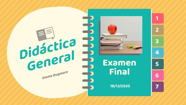 Final Didáctica - Dugmore | Genially