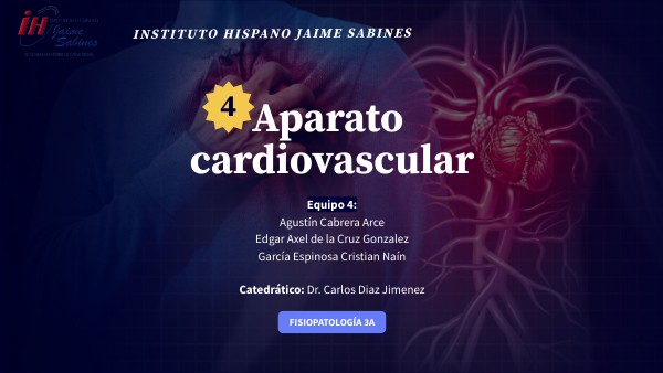 Fisiopatología del aparato cardiovascular | Genially