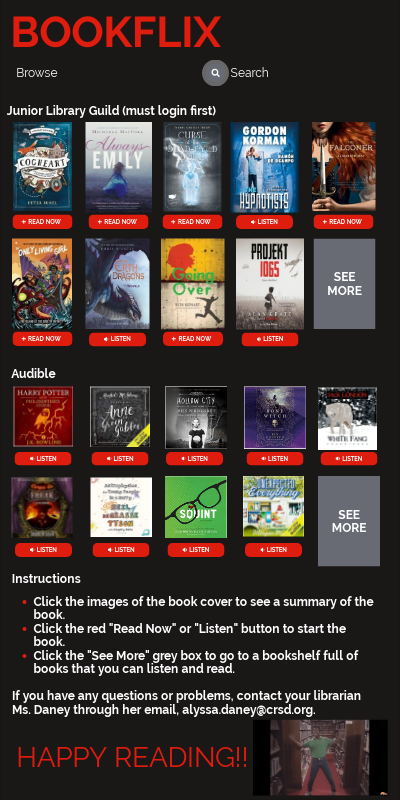 BookFlix NMS