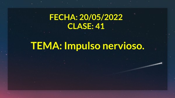 Impulso nervioso | Genially
