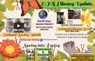 OHS Library Update- April 2021 | Genially