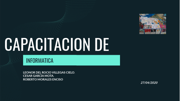 Capacitación de Informática | Genially