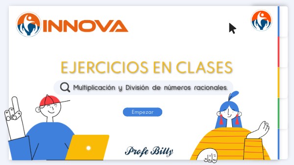 MULTIPLICACION DIVISION DE NUEMROS RACIONALES