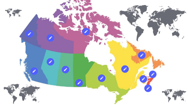 Canada Interactive Map | Genially