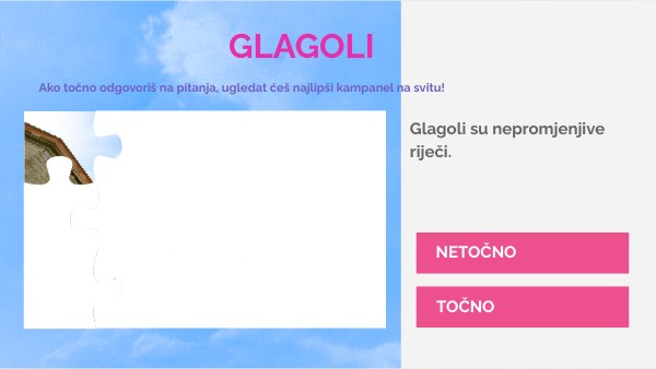 Glagoli (ponavljanje)