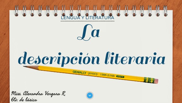 La descripción literaria | Genially