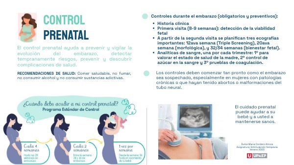 CONTROL PRENATAL