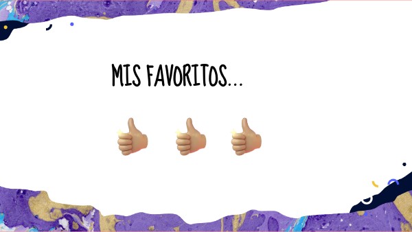 MIS FAVORITOS