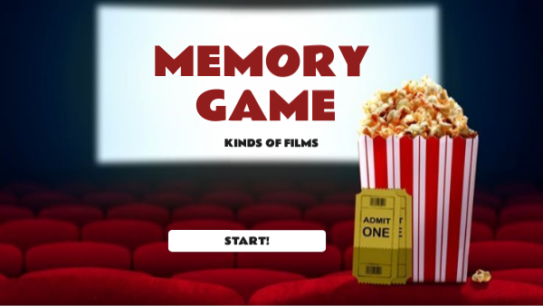 KINDS OF FILMS MEMORY GAME | Genially