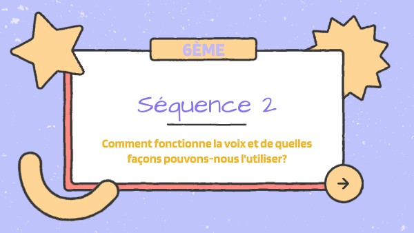 Séquence 2 - 6ème | Genially