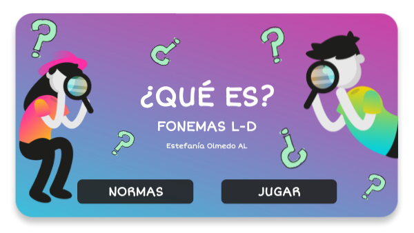 ¿Qué es? FONEMAS L-D | Genially