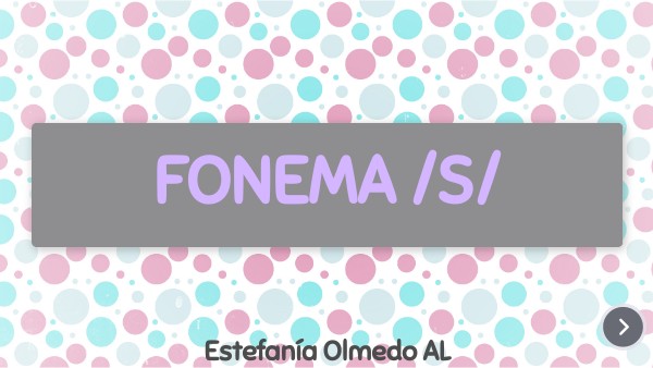 Fonema /S/ | Genially