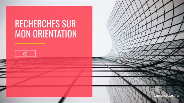 1ère : Orientation 2nd trimestre