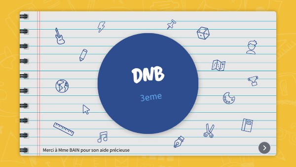 tout sur le DNB | Genially