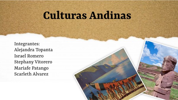 Culturas Andinas | Genially