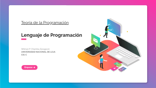 Lenguaje Programacion | Genially