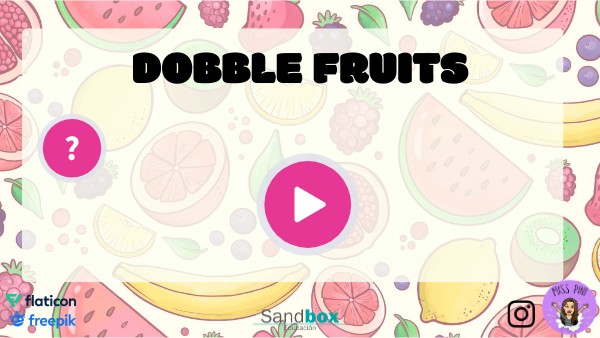 Dobble fruits | Genially