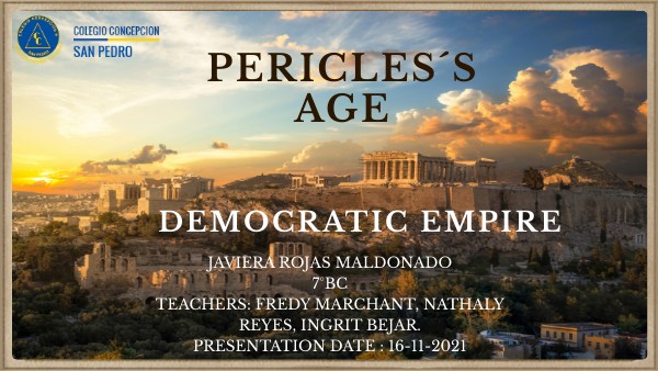 Pericles´s Age