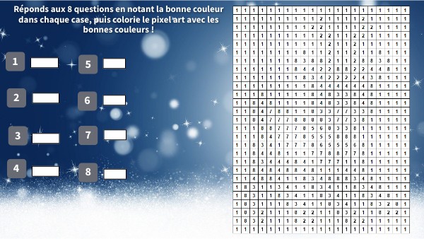 Pixel art Décimaux | Genially