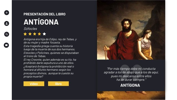 PRESENTACIÓN ANTÍGONA | Genially