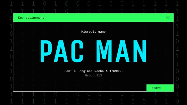 Pac Man presentation (individual)