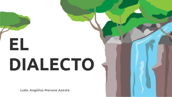 El dialecto