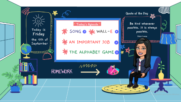 English Class Sept 4th