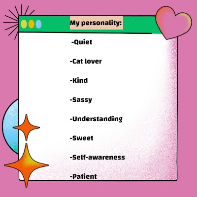 My personality | Genially