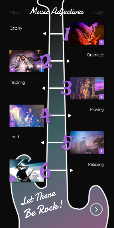 Music adjectives and genres | Genially