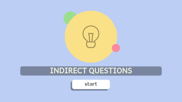 Quiz: Indirect Questions