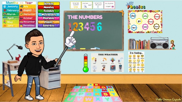 3rd GRADE (1st term) - VIRTUAL CLASSROOM - PABLO | Genially