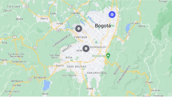 Mapa Bogotá | Genially