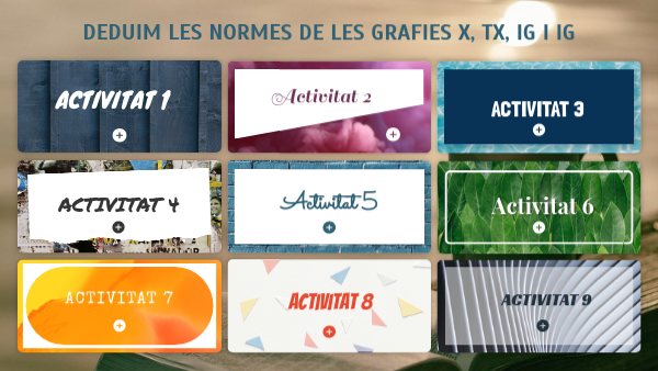 X, IX, TX, IG, | Genially