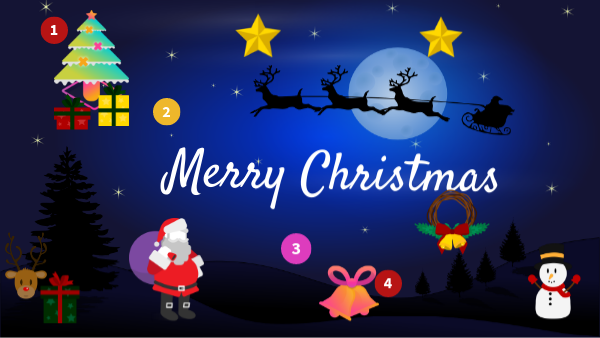 Merry Christmas / grade 1/2/3 | Genially