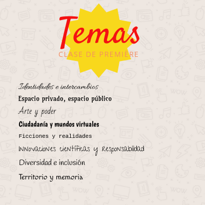 Temas del año - première | Genially