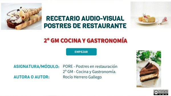 Recetario Audio-Visual | Genially
