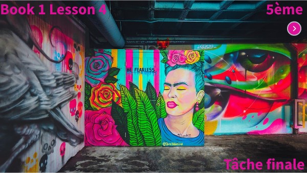 5ème B1 L4 Tâche finale | Genially