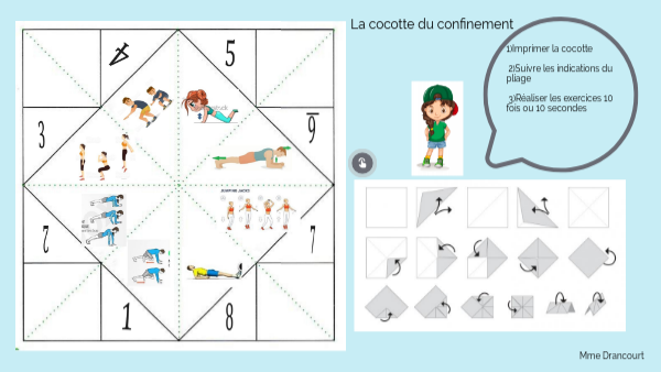 cocotte du confinement | Genially