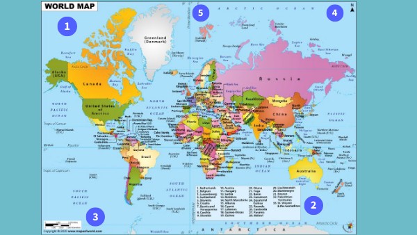 PARTS OF A MAP
