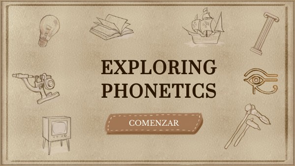 Task 2 – Phonetics Collective Creation | Genially