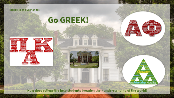 GO GREEK ETLV | Genially