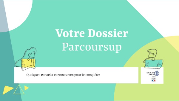 PARCOURSUP VOTRE DOSSIER