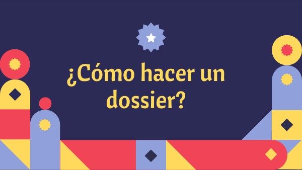 Cómo hacer un Dossier | Genially