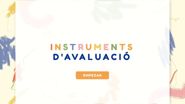 Instruments d'avaluació