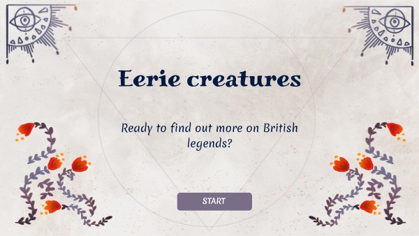 Eerie creatures | Genially