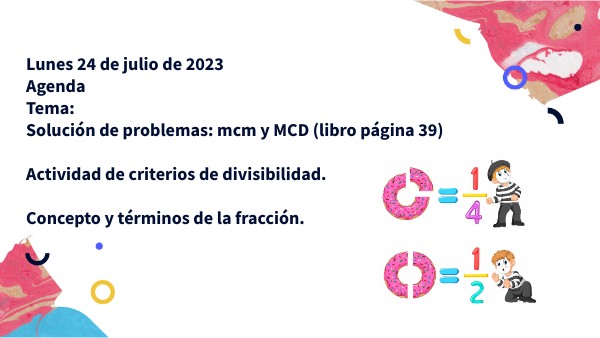 FRACCIONARIOS | Genially