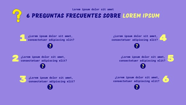 LISTA PREGUNTAS | Genially