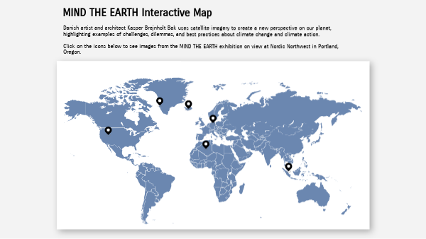 MIND THE EARTH Interactive World Map | Genially